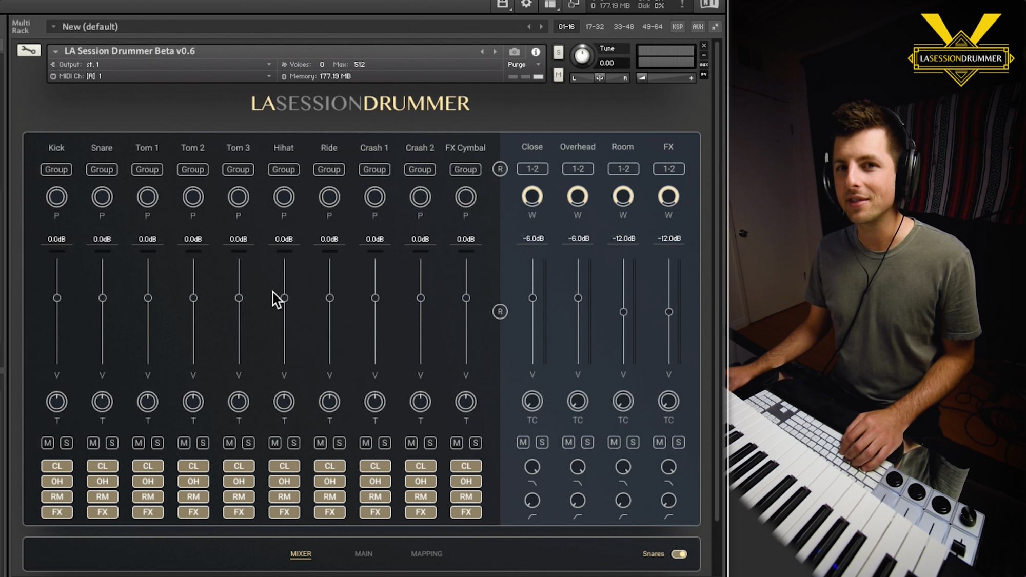 Walkthroughs – LA Session Drummer